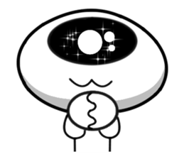 one eye alien sticker by vir9 sticker #13718978