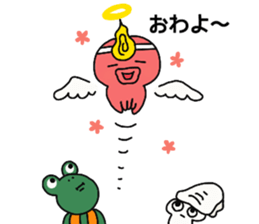 Frog, squid, octopus story by Hibiki@K sticker #13827165