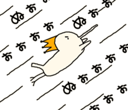 king of bird & SUMO, Japanese wrestling by TEZUKA masanori sticker ...