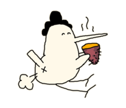 king of bird & SUMO, Japanese wrestling by TEZUKA masanori sticker ...