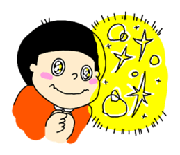 maco-chan sticker by shira sticker #14034358