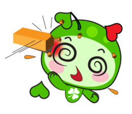 Stories Of Greed Cartoon By Trangdpn Sticker