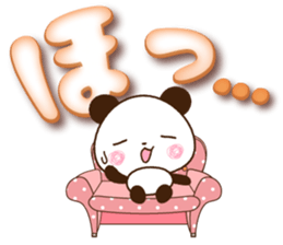 Large letters that stand out!5 by makitan sticker #14267775