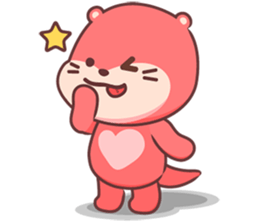 Dori the happy Otter! by Daucheng Enterprise Co., Ltd sticker #14351951