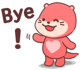 Dori the happy Otter! by Daucheng Enterprise Co., Ltd sticker #14351957