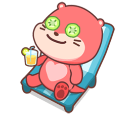 Dori the happy Otter! by Daucheng Enterprise Co., Ltd sticker #14351960