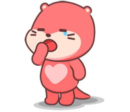 Dori the happy Otter! by Daucheng Enterprise Co., Ltd sticker #14351964