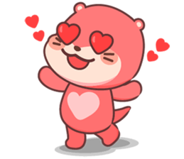 Dori the happy Otter! by Daucheng Enterprise Co., Ltd sticker #14351968