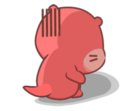 Dori the happy Otter! by Daucheng Enterprise Co., Ltd sticker #14351970