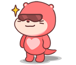 Dori the happy Otter! by Daucheng Enterprise Co., Ltd sticker #14351972