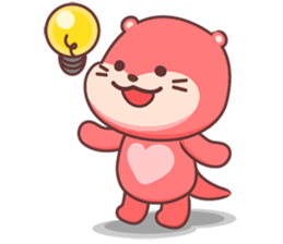 Dori the happy Otter! by Daucheng Enterprise Co., Ltd sticker #14351974
