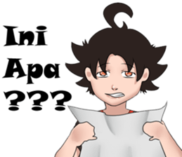 Tom the architecture student by Ritoem sticker #14437684