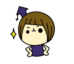 MARI and HANA sisters Sticker by manjiro sticker #14475088