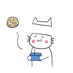 sticker of very serious animals by horoyoi