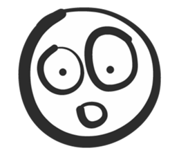 Emoji face - funny weird smiley sticker by mDeltaV sticker #14796591