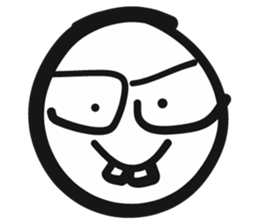 Emoji face - funny weird smiley sticker by mDeltaV sticker #14796593