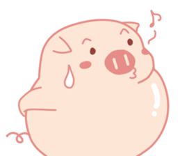 Fat Pig but Extremely Lovable by TRANGDPN sticker #14837035