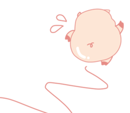 Fat Pig but Extremely Lovable by TRANGDPN sticker #14837045