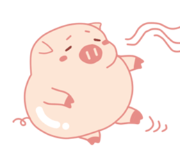 Fat Pig but Extremely Lovable by TRANGDPN sticker #14837055