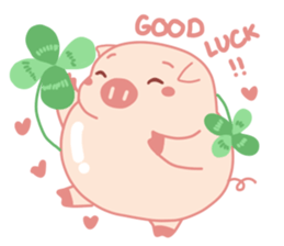 Fat Pig but Extremely Lovable by TRANGDPN sticker #14837058