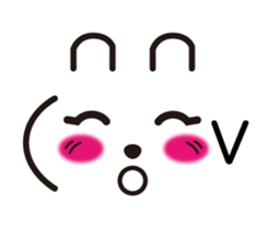 Rabbit emoticon by takensr sticker #15010165