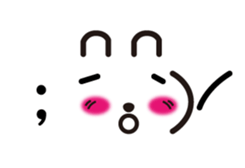 Rabbit emoticon by takensr sticker #15010182