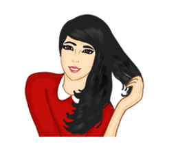 The Pretty Mawar : Animated Stickers by indragtm sticker #15084952