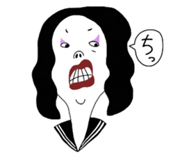 sukeban machiko by chihiro sticker #15148733