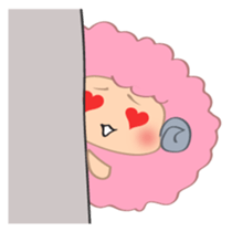 Ms. Sheep Expressions by Amojee Inc sticker #15840190