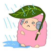 Ms. Sheep Expressions by Amojee Inc sticker #15840199