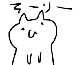 cute cat slug sticker by 83bakery sticker #15863117