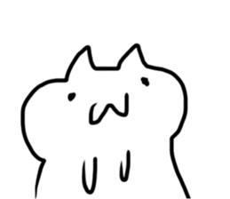 cute cat slug sticker by 83bakery sticker #15863144