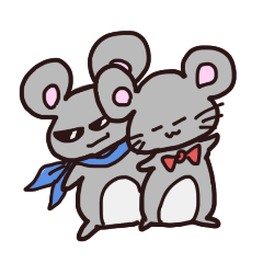 chu-chu-mouse Sticker - line2me