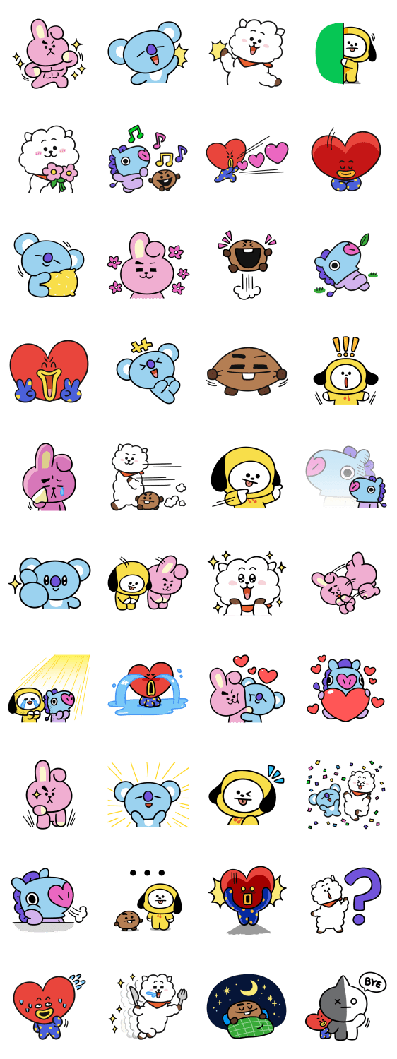 Sticker Day 2022: BT21 สติ๊กเกอร์ไลน์ ของแท้ 100% ลิขสิทธิ์แท้ ไม่มีวันหมดอายุ อัพเดตข้อมูลลงขาย ...