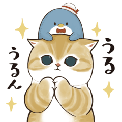 สติกเกอร์ไลน์ mofusand × Sanrio characters 2 | line2me.in.th