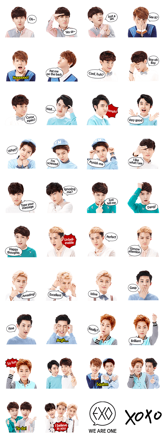 EXO Special Edition - LINE Stickers