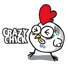 Crazy Chick - Creators' Stickers