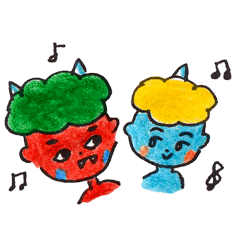 Aoi Swimming Ogre Friends Sticker by Aoi Swimming