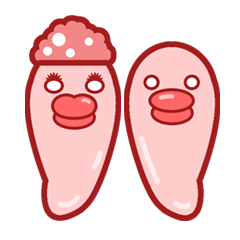 Cod roe mother & son by tomota.