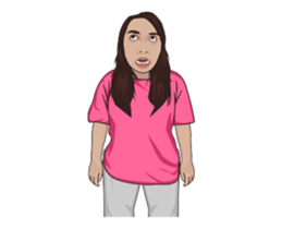 Absurd Girl: So Cute | Yabe-LINE貼圖代購 | 台灣No.1，最便宜高效率的代購網