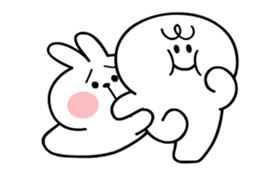 [Animation] Spoiled Rabbit "Hug" | Yabe-LINE貼圖代購 | 台灣No.1，最便宜高效率的代購網