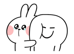 [Animation] Spoiled Rabbit "Hug" | Yabe-LINE貼圖代購 | 台灣No.1，最便宜高效率的代購網