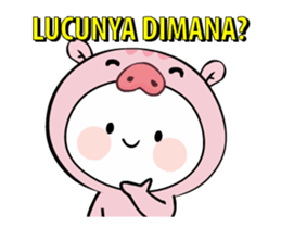 Cupatkai the Pig (Meme) | Yabe-LINE貼圖代購 | 台灣No.1，最便宜高效率的代購網