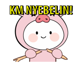 Cupatkai the Pig (Meme) | Yabe-LINE貼圖代購 | 台灣No.1，最便宜高效率的代購網