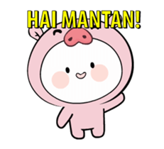 Cupatkai the Pig (Meme) | Yabe-LINE貼圖代購 | 台灣No.1，最便宜高效率的代購網