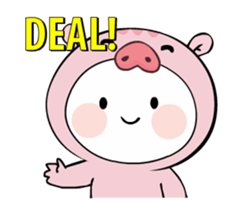 Cupatkai the Pig (Meme) | Yabe-LINE貼圖代購 | 台灣No.1，最便宜高效率的代購網