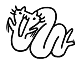 Squiggle Cat Animated 2 | Yabe-LINE貼圖代購 | 台灣No.1，最便宜高效率的代購網