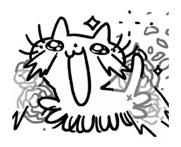 Squiggle Cat Animated 2 | Yabe-LINE貼圖代購 | 台灣No.1，最便宜高效率的代購網