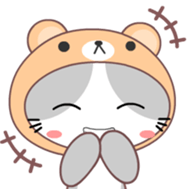 Grey Cat : Pop-up stickers | Yabe-LINE貼圖代購 | 台灣No.1，最便宜高效率的代購網